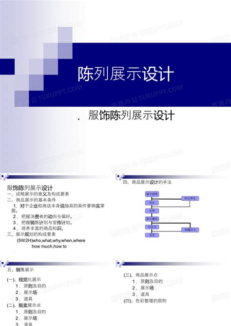 服装陈列PPT模板下载 编号qxdvaexj 熊猫办公