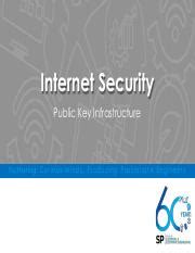 Understanding Internet Security And Public Key Infrastructure Course Hero