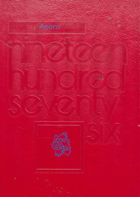 1976 Yearbook From Alameda High School From Alameda California For Sale
