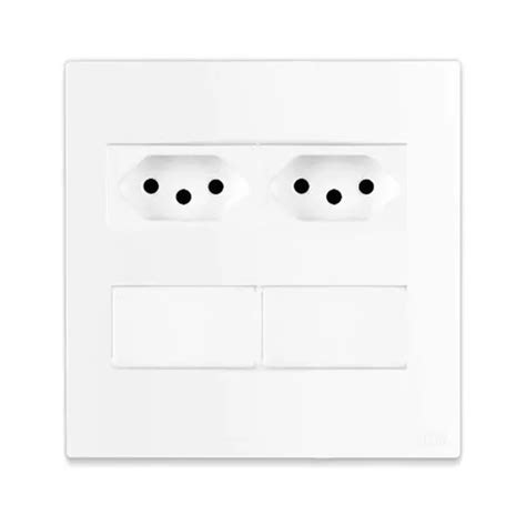 Quadruplo Interruptor Duplo Tomada 10a Tomada 20a 4x4 Mercadolivre