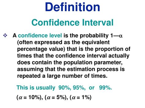 PPT Confidence Intervals PowerPoint Presentation Free Download ID 4855180