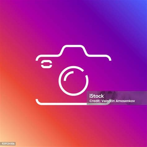 귀하의 웹 사이트에 대 한 배경색 카메라 기호에 고립 된 유행 플랫 스타일에 카메라 아이콘 편집 가능한 스트로크 사진 예술 및 공예제품에 대한 스톡 벡터 아트 및 기타