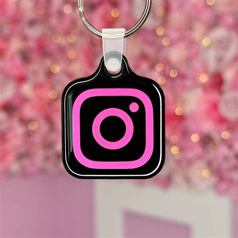 Nfc Instagram Keychain Free Us Delivery Pyahik Nameplates