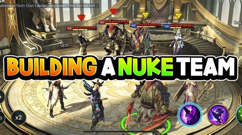 Raid Shadow Legends Defense Arena Team Hoputribe