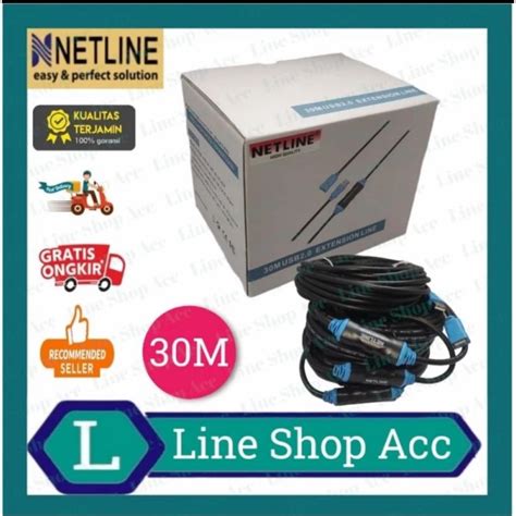 Jual Kabel Usb Extension Aktif Meter Netline Cable Usb Extension Aktive Usb Extender