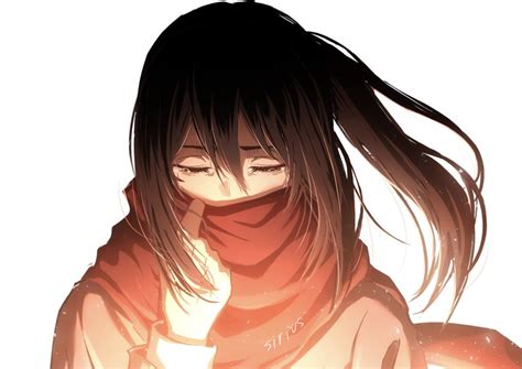 Mikasa Ackerman Shingeki No Kyojin Absurdres Highres 1girl Artist