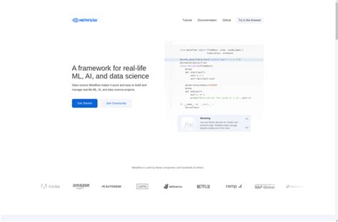 Metaflow Open Source Python Library For Data Science Projects Sugggest