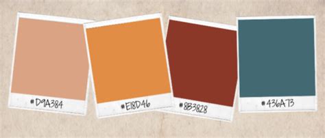 Enchanting Fall Color Palette Inspiration For A Warm Aesthetic Diamonds And Dots