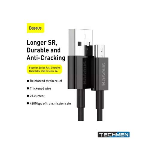 Baseus Superior Data Cable Usb To Micro A M Price In Pakistan Techmen