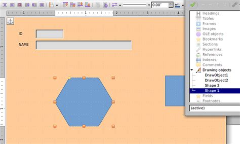 Using Macros With Shapes In Base English Ask Libreoffice