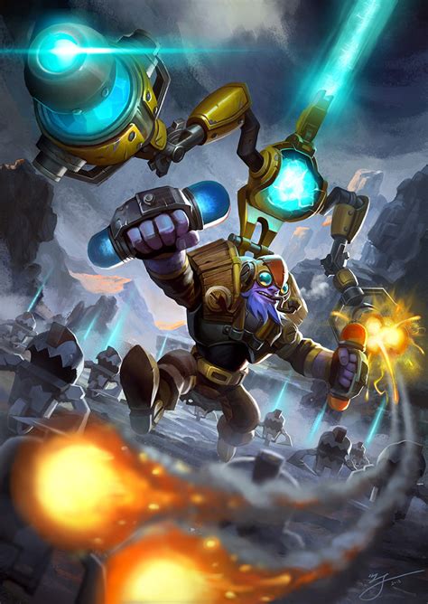Tinker Dota And More Drawn By Ji Zhang Danbooru