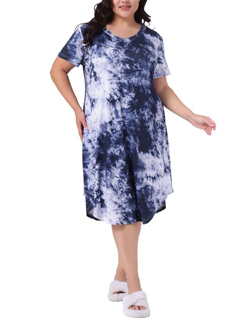 Grace And Grandeur Womens Plus Size Nightgowns V Neck Pajamas Soft