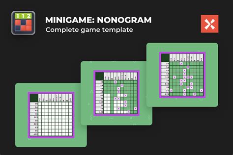 Nonogram Puzzle Game Template Nonogram Puzzle Game Template