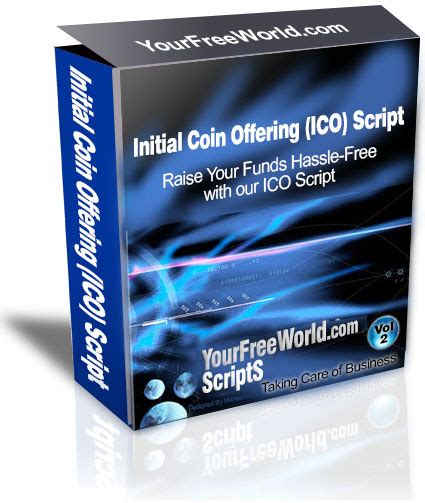 Best Initial Coin Offering Script Ico Script