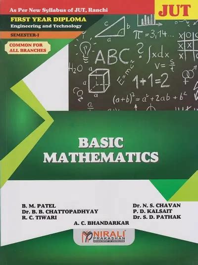 Nirali Prakashan Basic Mathematics First Year Diploma Course In Engineering And Technology
