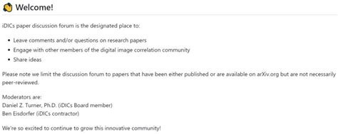 Idics International Digital Image Correlation Society On Linkedin Do You Have A Paper You