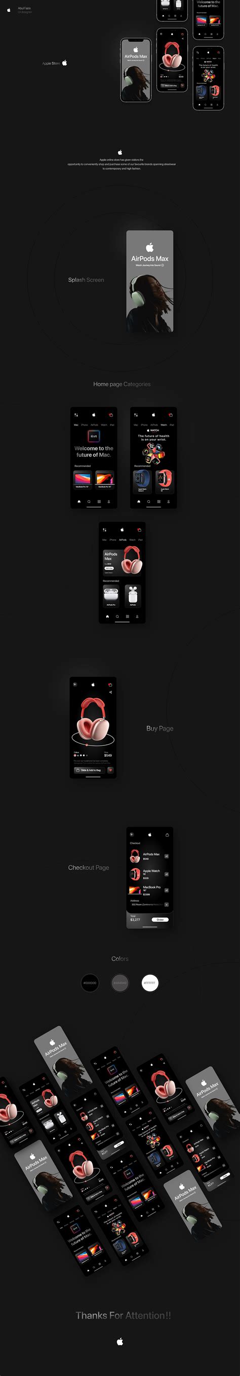 Apple Store App UI Design On Behance