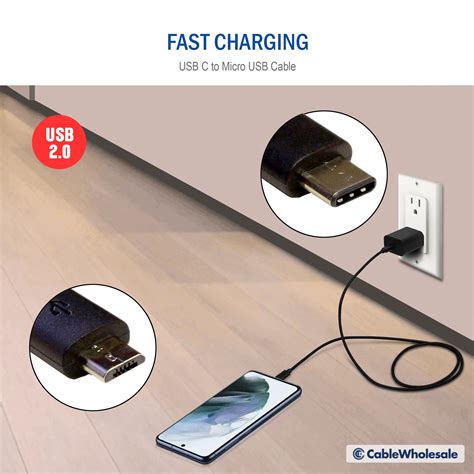 Ft USB C To Micro USB Cable USB