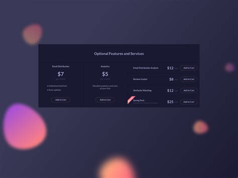 Ui Design Daily Optional Features