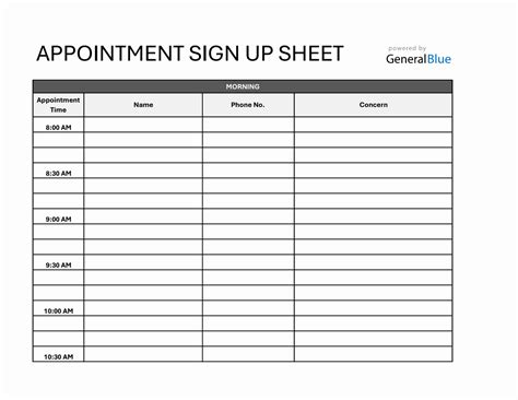 Free Excel Interview Scheduling Templates
