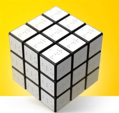 Braillecube For Blind People Blind People Cube
