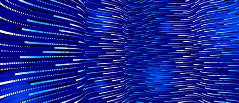 빅 데이터 흐름 기술 및 과학 벡터 배경 라인 전자 및 디지털 스타일이 있는 기술 추상화3d 차원 관점 추상적 일러스트레이션 3