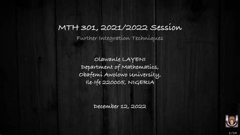 Application Of Residue Theorem To Evaluate Real Integrations Pptx Physics Science