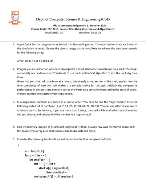 Dsa1midassignment12024 Pdf