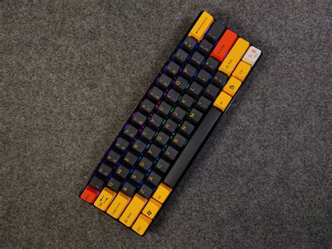 Modded Royal Kludge RK61 RGB Wireless Tri Mode Gaming Mechanical Keyboard Computers Tech