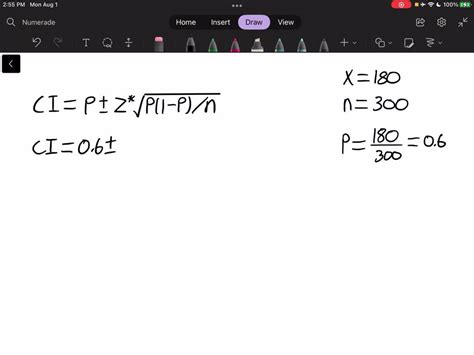 Solved Construct 99 Confidence Interval Of The Population Proportion Using The Given