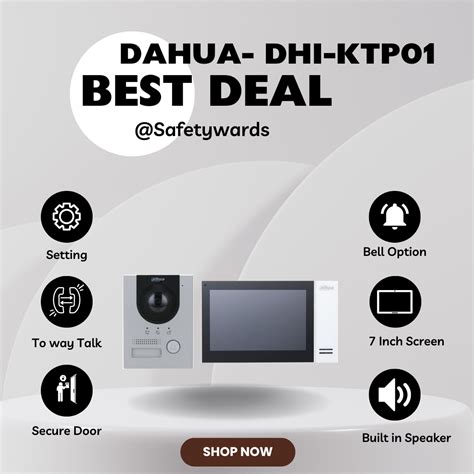 Dahua Video Door Phone Dhi Kta01 Safetywards