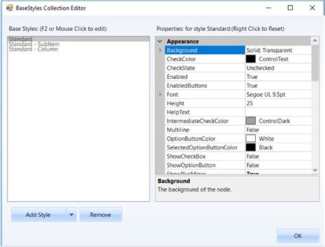 Style Architecture In Windows Forms Multicolumn Treeview Syncfusion®