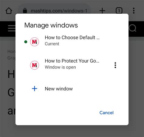 how to open two chrome windows on android side by side mashtips