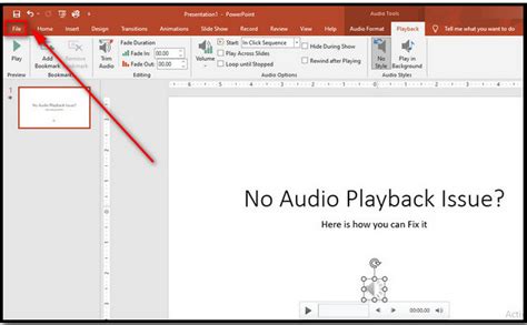 How To Fix PowerPoint Wont Play Audio Quick Fix
