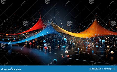 Mathematical Models For Complex Systems Stock Illustration Illustration Of Modern Network