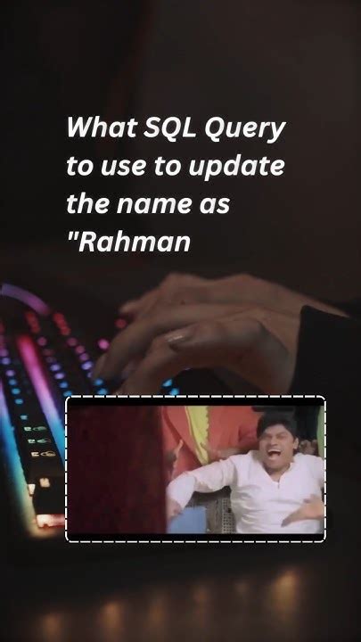 Sql Query For Update Shorts Sql Mysql Dbms Youtube