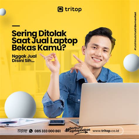 Cara Jual Laptop Tritop