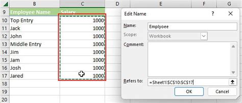 How To Delete Or Update Named Range