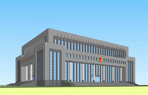 临潭法院su模型下载 光辉城市