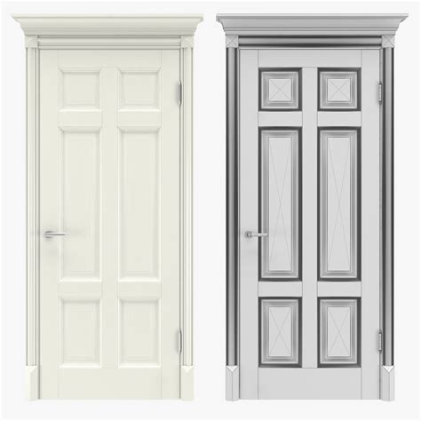 클래식 인테리어 문 05 3d 모델 19 Unknown Obj Max Fbx 3ds Free3d