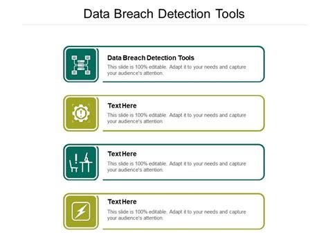 Data Breach Detection Tools Ppt Powerpoint Presentation Inspiration Graphics Design Cpb