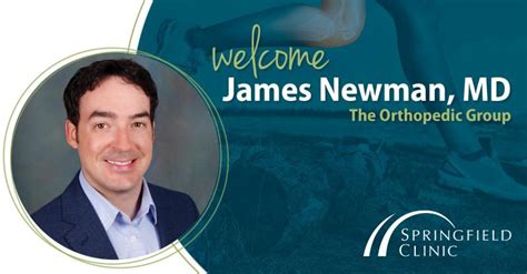 Welcome James Newman Md To The Orthopedic Group At Springfield Clinic