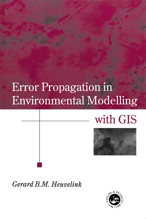 Pdf Error Propagation In Environmental Modelling With Gis