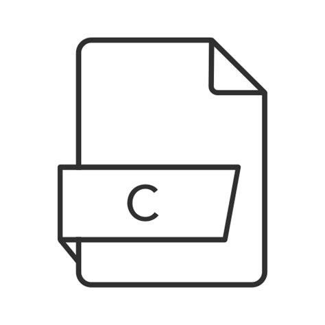 C C File C Icon Cc Source Code Cc Source Code File Code Source Code Icon