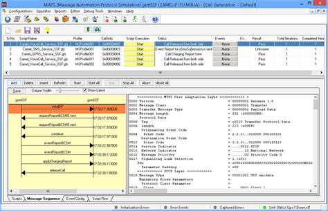 Maps Cap Protocol Emulator Camel Application Part Emulation Over Tdm
