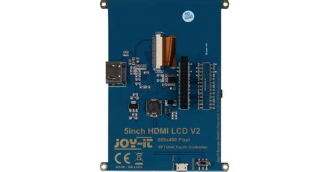 Joy It Raspberry Pi 5 Touchscreen Monitor Hdmi Micro Usb