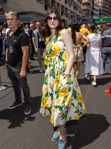 Alexandra Daddario At F Grand Prix Of Monaco More Photos Celebmafia