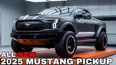 All New 2025 Ford Mustang Pickup Truck Official Reveal First Look