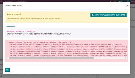 [traceback] [critical] while deleting lines e g invoice lines · issue