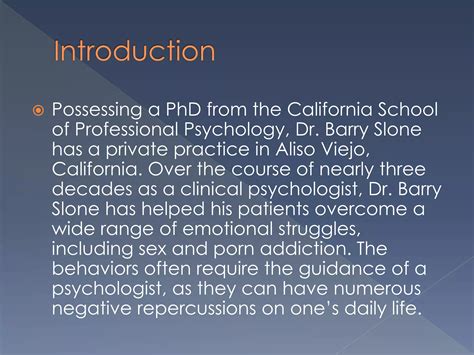 Negative Impact Of Sex And Porn Addiction Pptx Sexual Conditions Sexual Health
